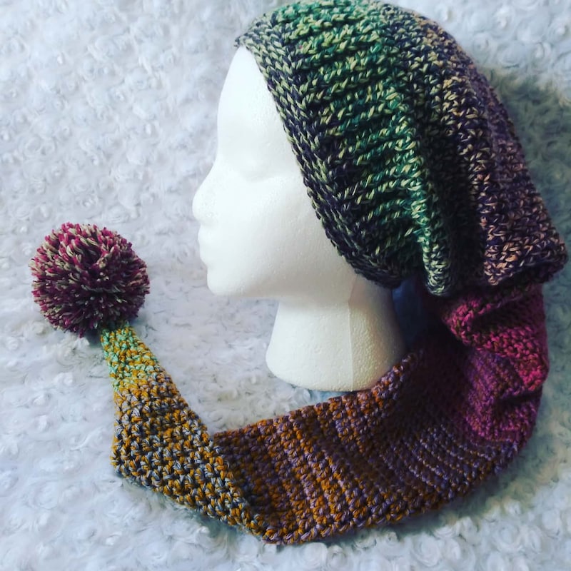 Knit Stocking Hat Long - Etsy