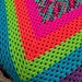 Pattern/neon Vortex Crochet Afghan Pattern/neon Rainbow Crochet Blanket ...