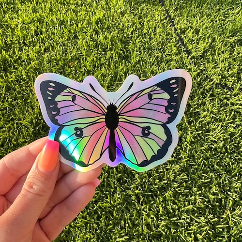 Butterfly Vinyl Decal Butterfly Sticker Butterfly Car - Etsy