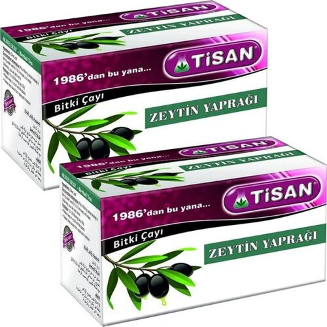 Turkish Egyptian Tisan Olive Leaf Tea 20 Bags Drink Herbal Tea Olive ...