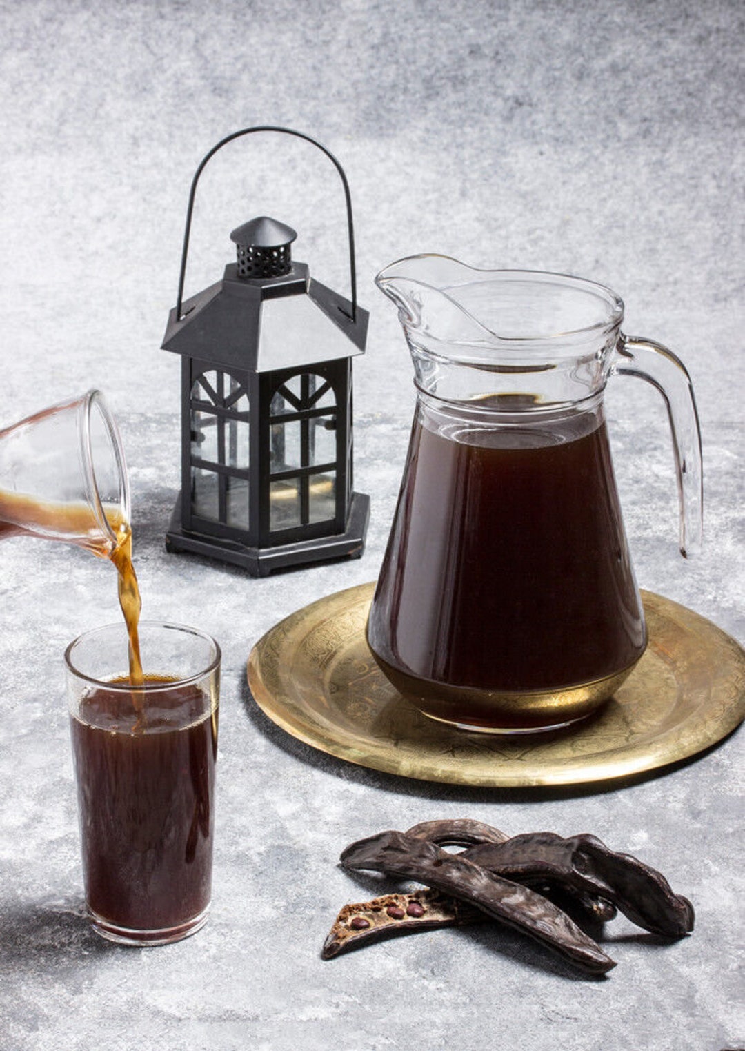 Special Mawlid Iftar Jallab تمر حلال Carob, Grape Molasses Tea, Free ...