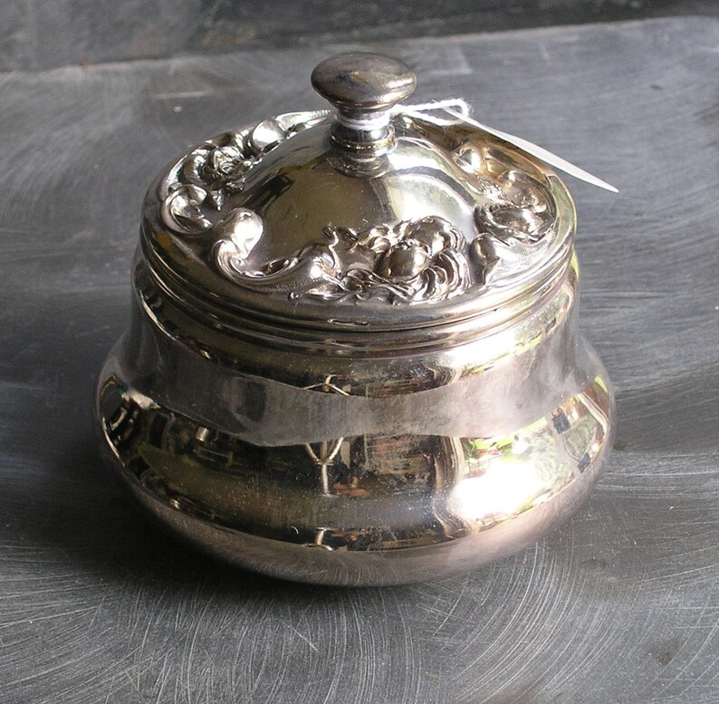 Antique Forbes Silverplate Box Very Simple in Art Nouveau Design - Etsy
