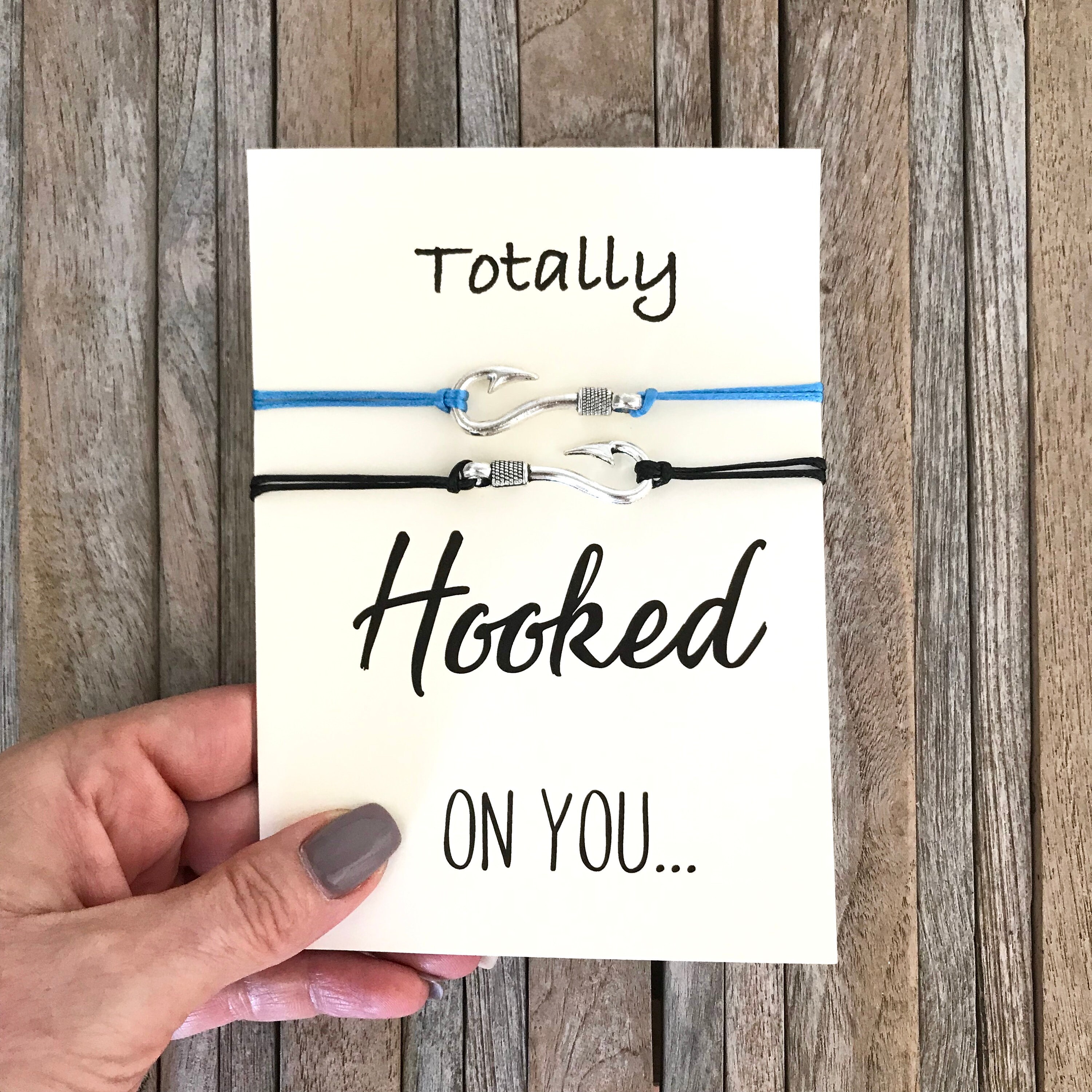 Hooked on You Long Distance Relationship Gift Couple | Etsy