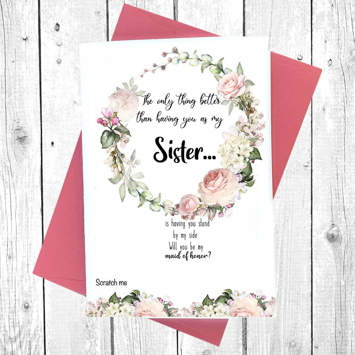 Sister Maid Of Honor Proposal Sister Bridesmaid Card Scratch Etsy Ireland sister-maid-of-honor-proposal-sister-bridesmaid-card-scratch-etsy-ireland