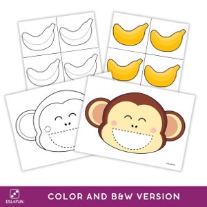 Feed the Animals Game for Phonics Math Sight Words Preschool ...