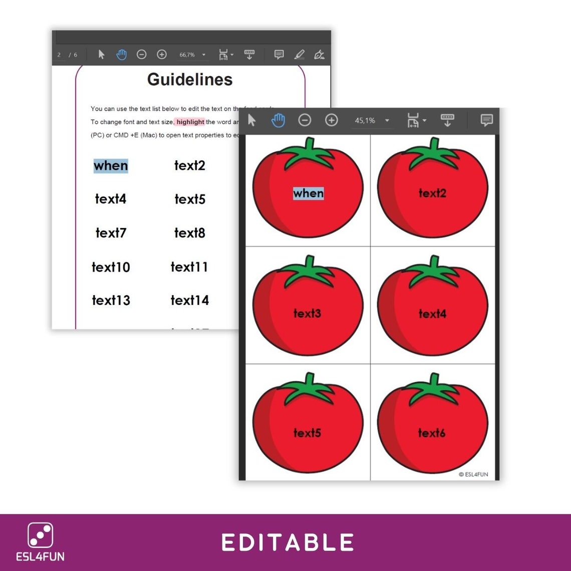 Editable Feed the Animals Game for Phonics Math Sight Words Preschool ...