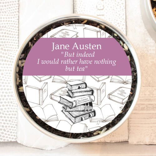 Jane Austen Gifts: Jane Austen Tea Gift Set Pride and - Etsy UK