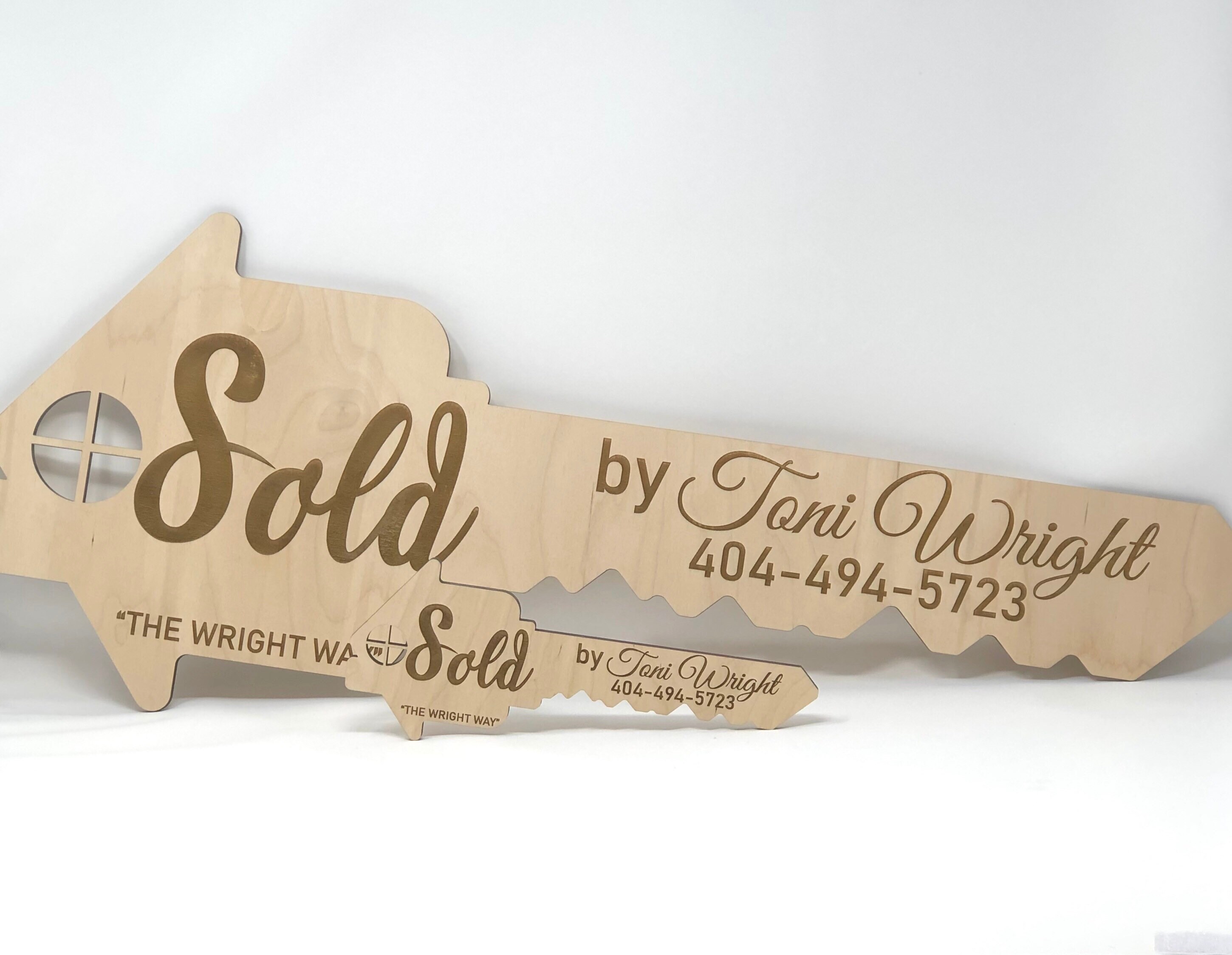 Real Estate Sold Signs Sold Signs Real Estate Engraved Sold - Etsy