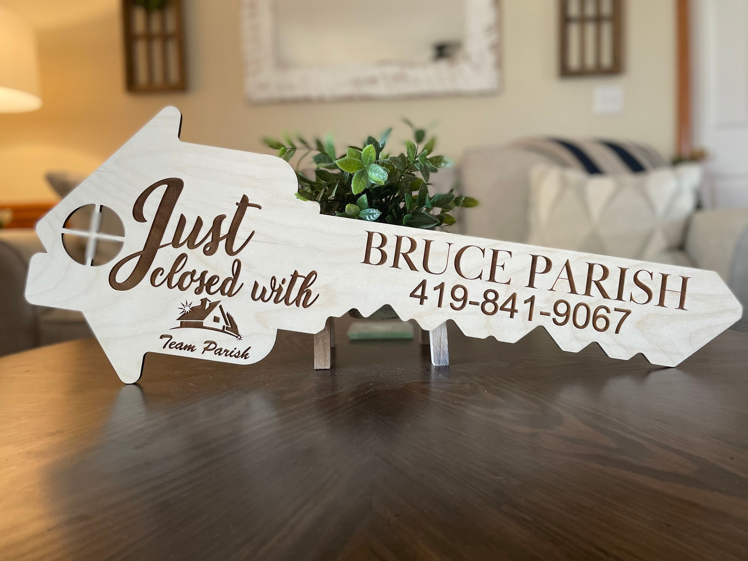 Real Estate Signs Closing Realtor Signs Real Estate Engraved - Etsy