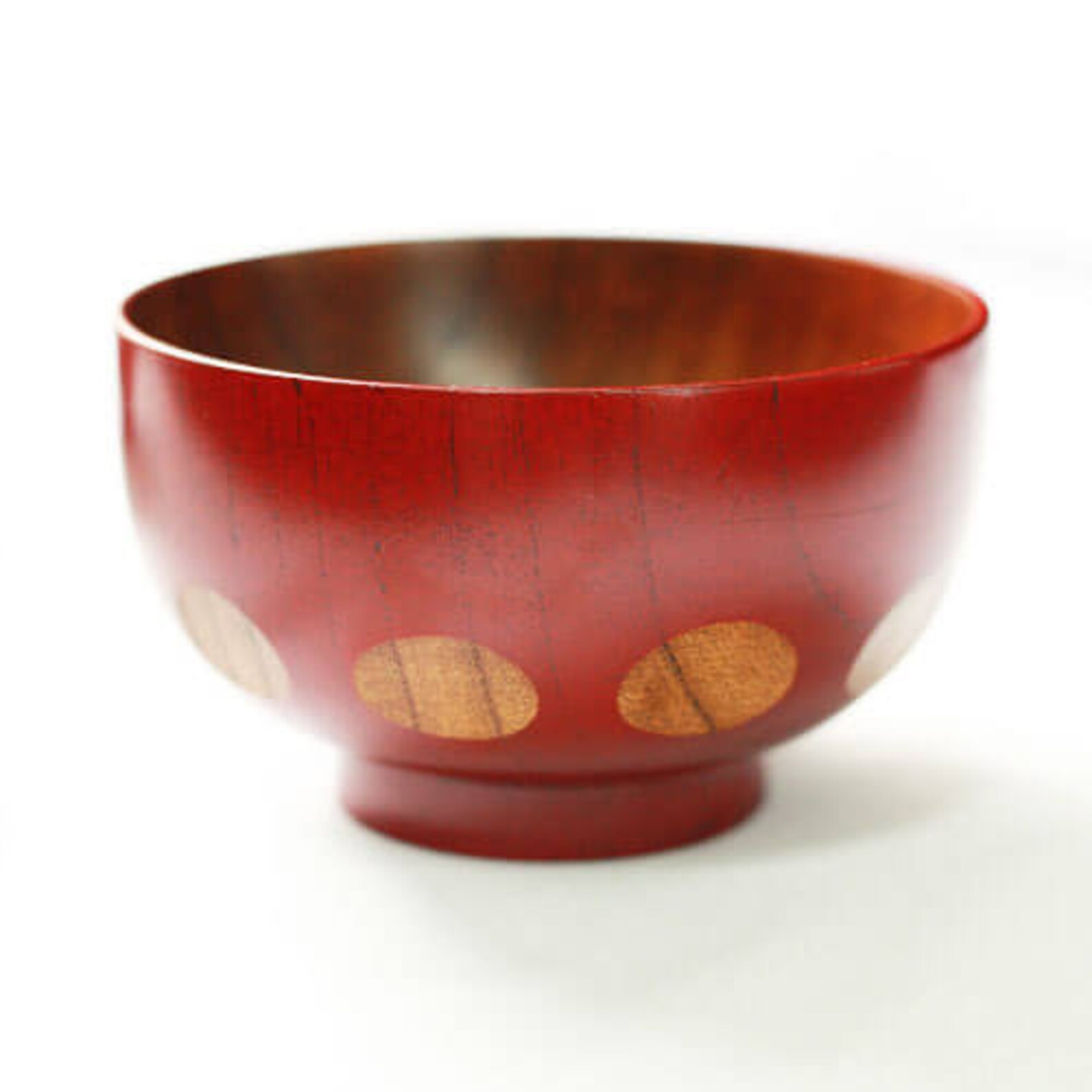 Japanese Antique Style Wooden Soup Bowls Lacquered Urushi | Etsy