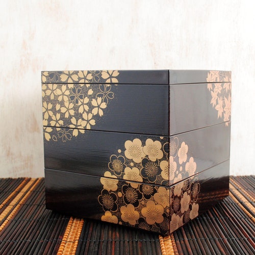 Beautiful Food Box 'JUBAKO' Japanese Food Container - Etsy