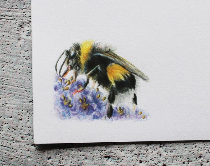 Floral Bumble Bee Letter Writing Paper Letter Writing Set | Etsy