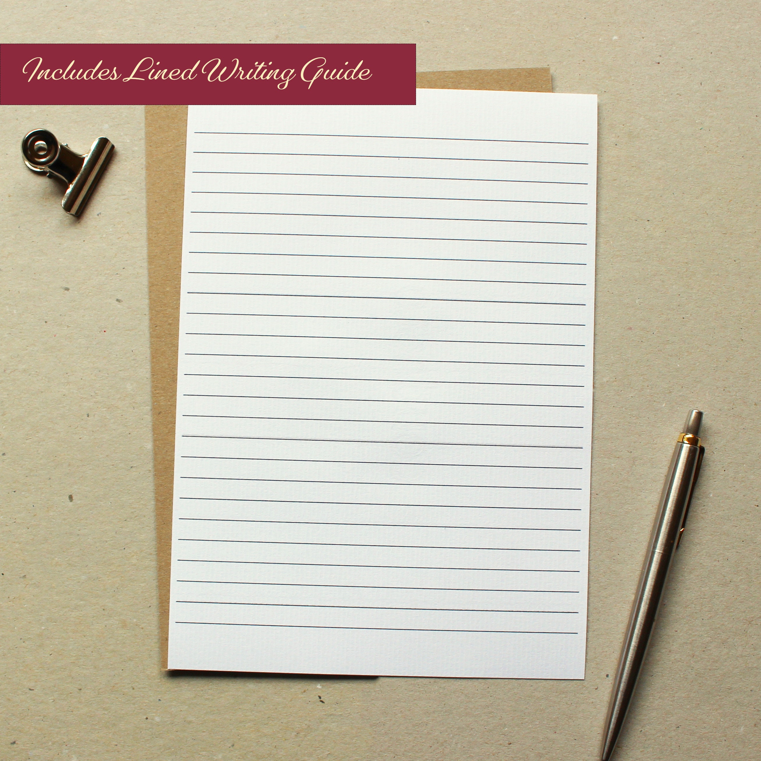 Violet Trio A5 Letter Writing Paper Watercolour Stationery | Etsy UK