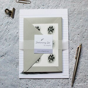 Labrador Dog Lined Letter Writing Stationery Set - Designed by ...