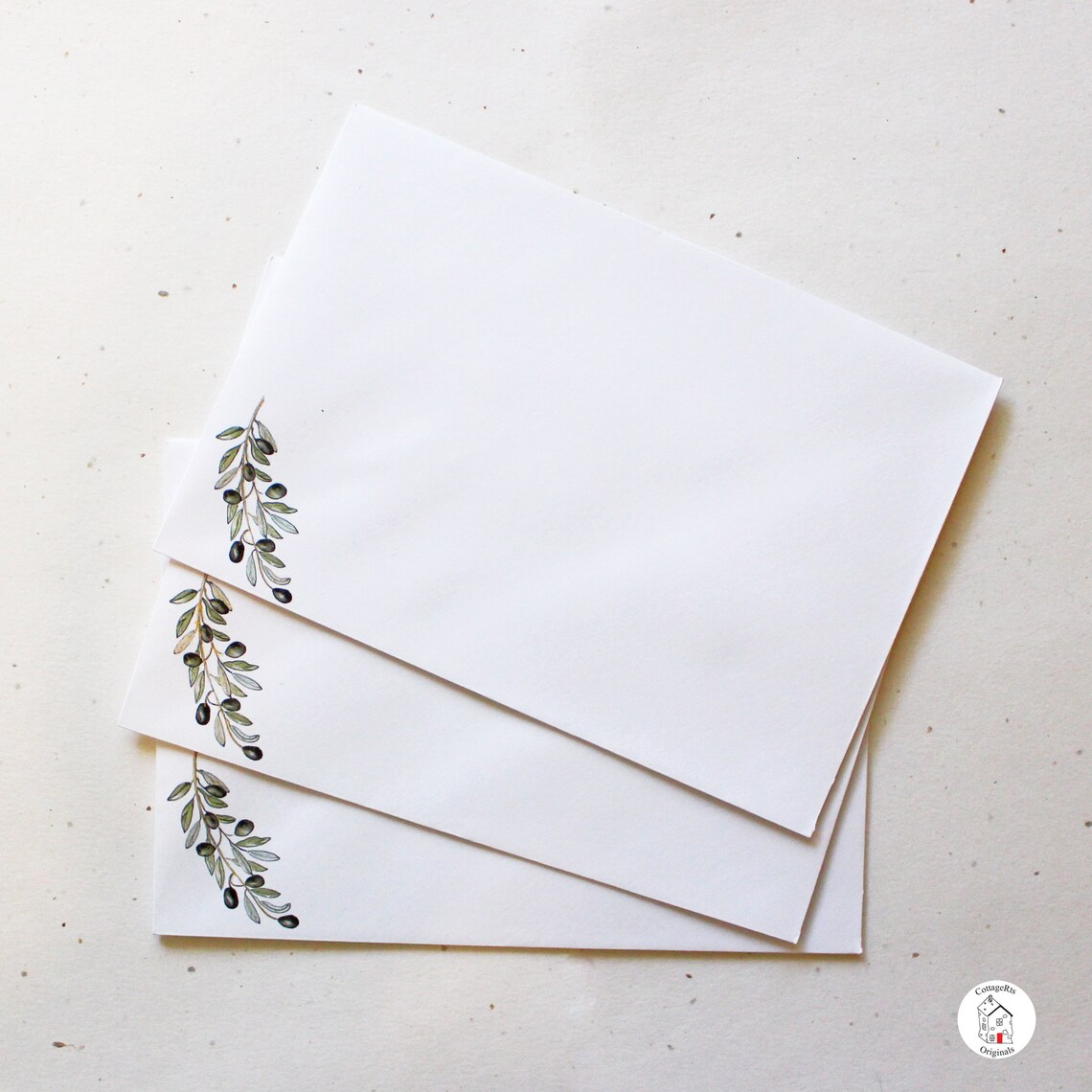 Olive Branch Mediterranean Letter Writing Paper Letter - Etsy UK