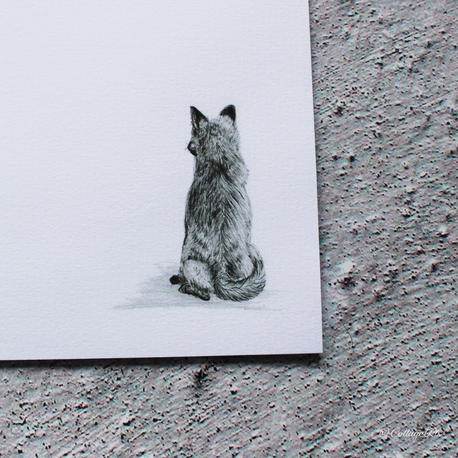 Fox Letter Writing Paper and Envelope Pack Designed by | Etsy