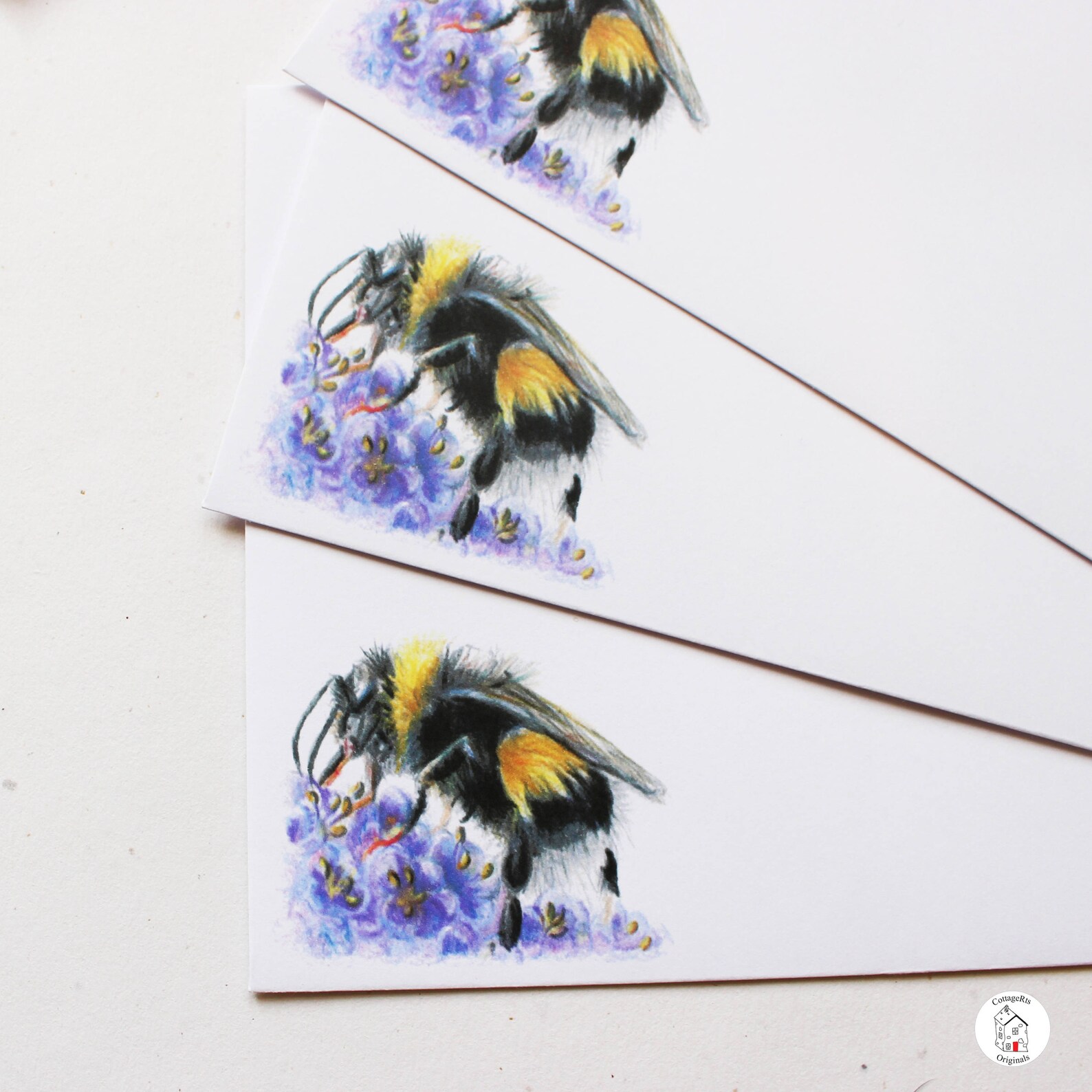 Floral Bumble Bee Letter Writing Paper Letter Writing Set | Etsy