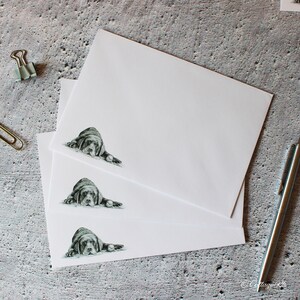 Labrador Dog Letter Writing Paper and Envelope Pack Designed by ...