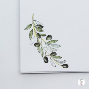 Olive Branch Mediterranean Letter Writing Paper - Letter Writing Set ...