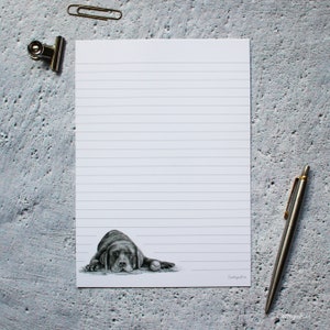 Labrador Dog Lined Letter Writing Stationery Set - Designed by ...