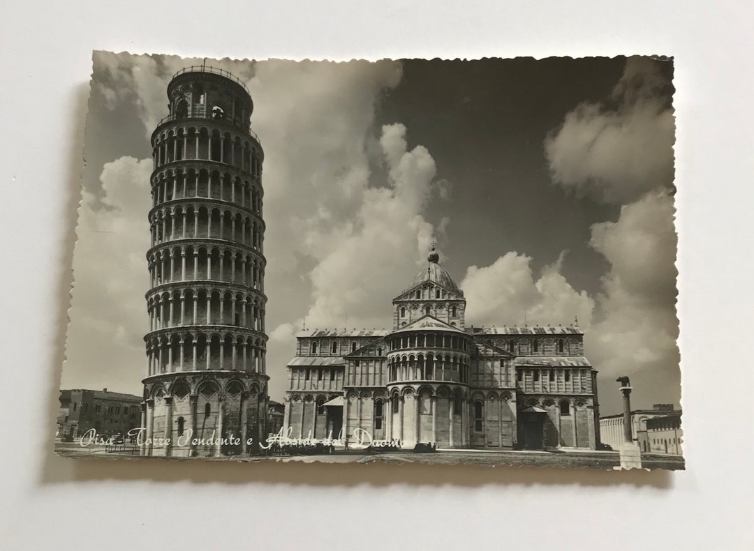 Pisa Leaning Tower 4 X 6 Postcard - Etsy