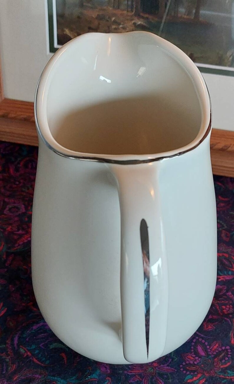 Universal Ballarina White Pitcher - Etsy