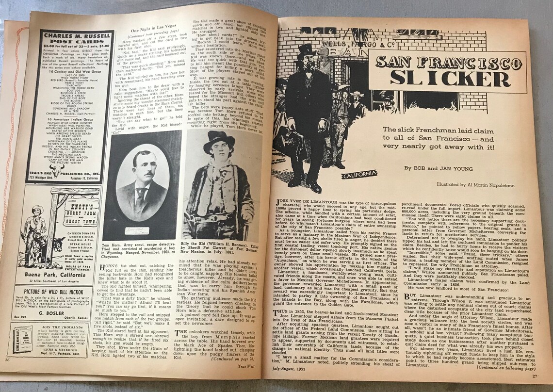 1955 True West Magazine - Etsy