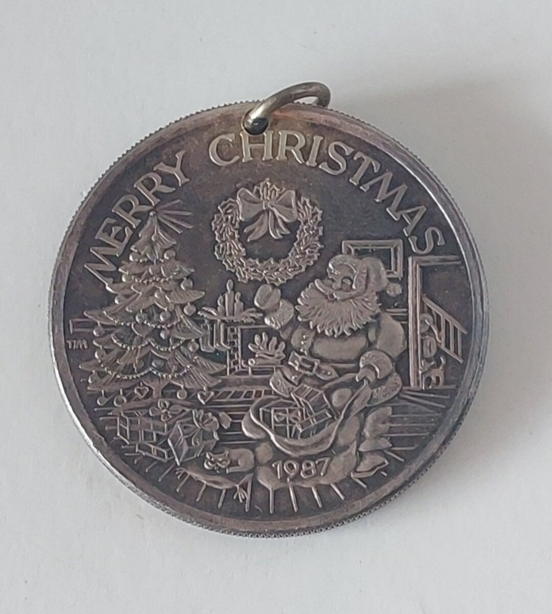 Vintage 1987 - Special Someone, 1 Troy Oz. .999 Silver Coin Ornament - Etsy
