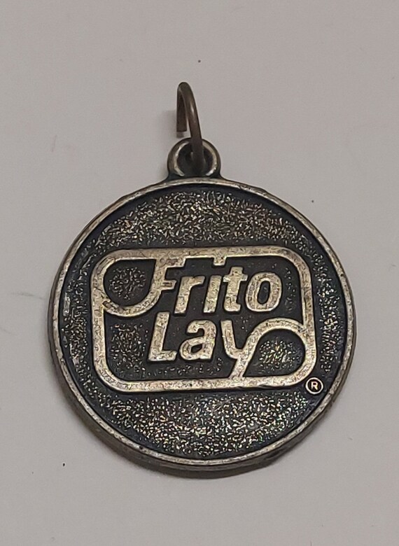 Vintage Frito Lay Bicentennial Key Chain Charm - Gem