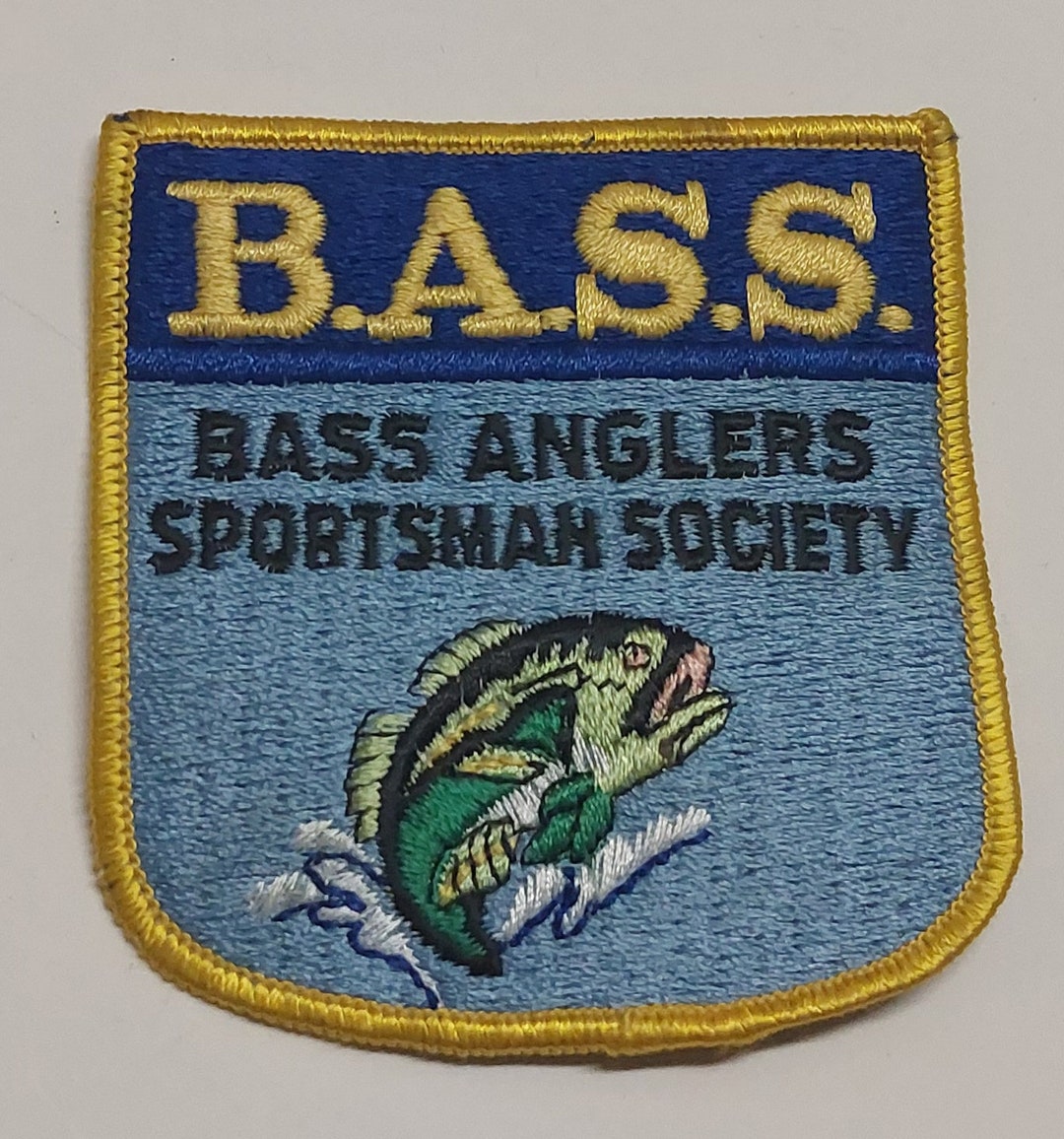Vintage Bass Anglers Sportsman Society Patch - Etsy