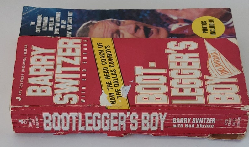 Boot-leggers Boy by Barry Switzer, 1991, 2nd Edition - Etsy