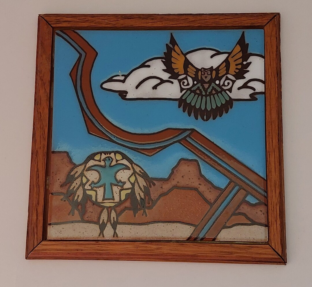 Ceramic 1983 Fiesta Tile - Etsy
