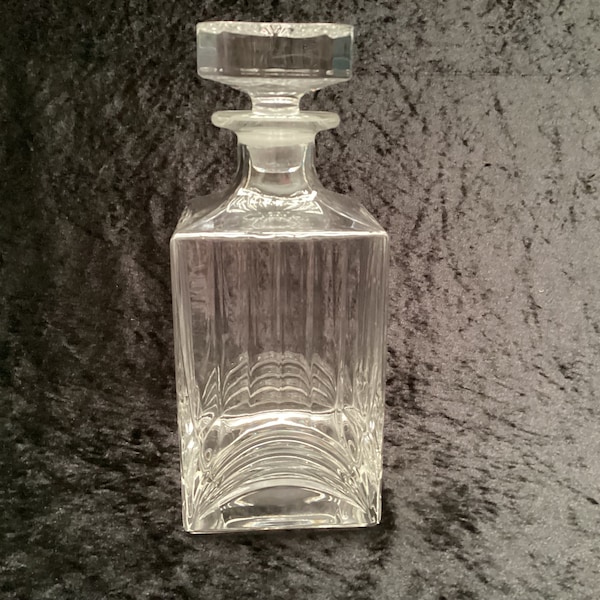 Square Decanter - Etsy
