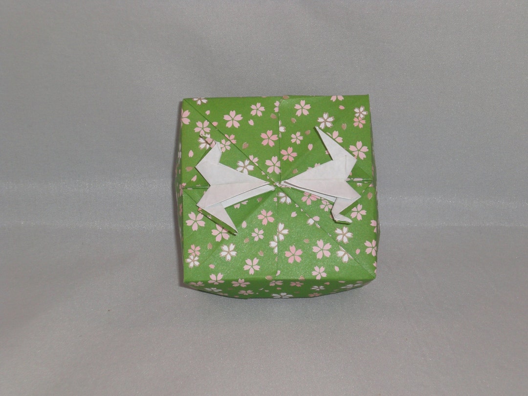 Origami Crane Box - Etsy