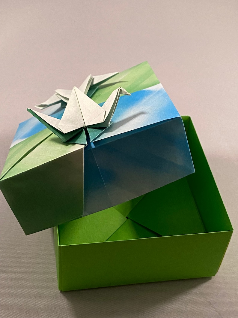 Origami Crane Box - Etsy