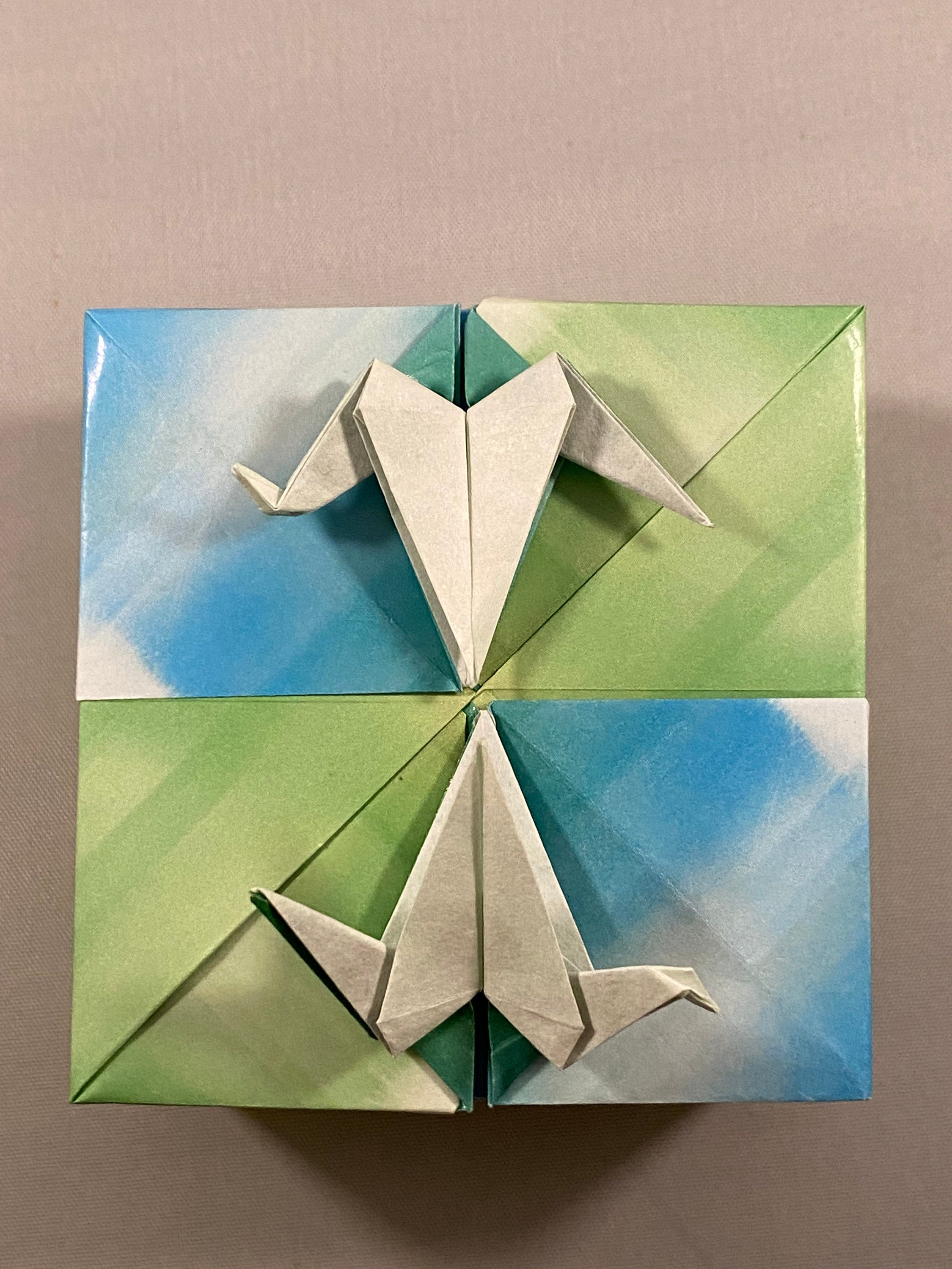 Origami Crane Box - Etsy