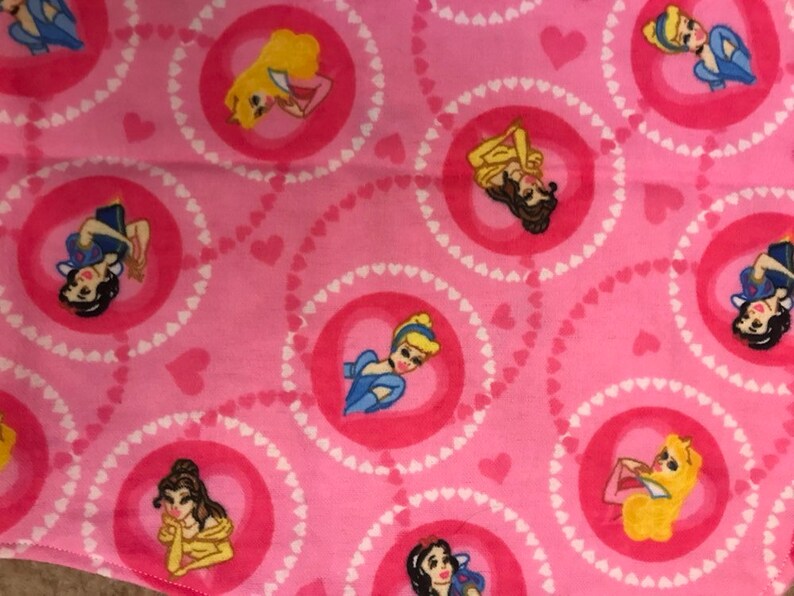 Disney Princess Set of Burp Cloths - Etsy