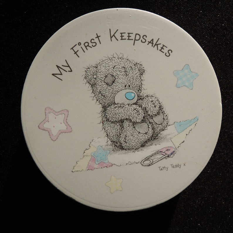 Trinket Dish Tatty Teddy My First Keepsakes New in Box Rare Vintage ...