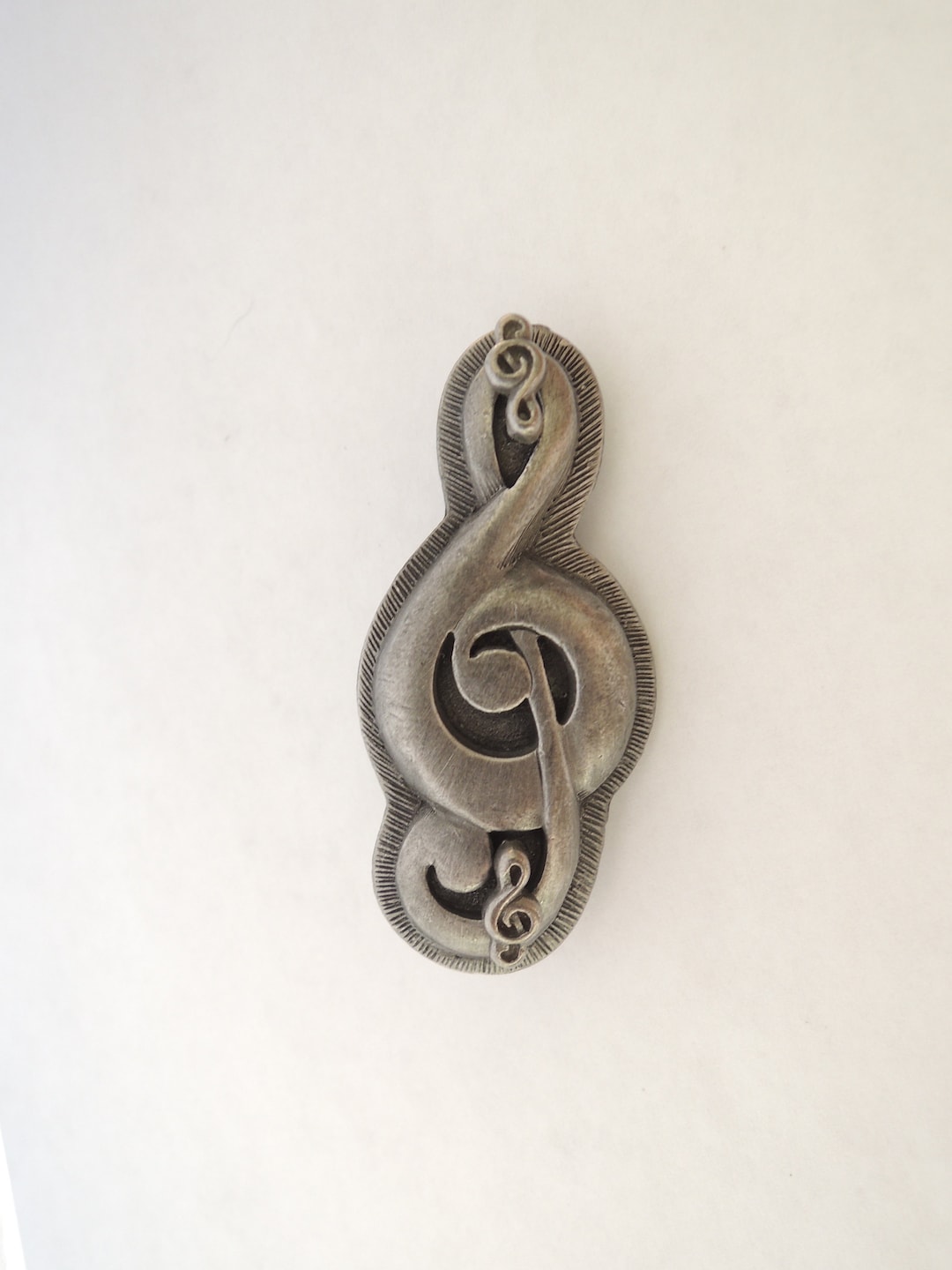 Vintage Jewelry Set Tiny Treble Clef Brooch and Earrings Set 1980s - Etsy