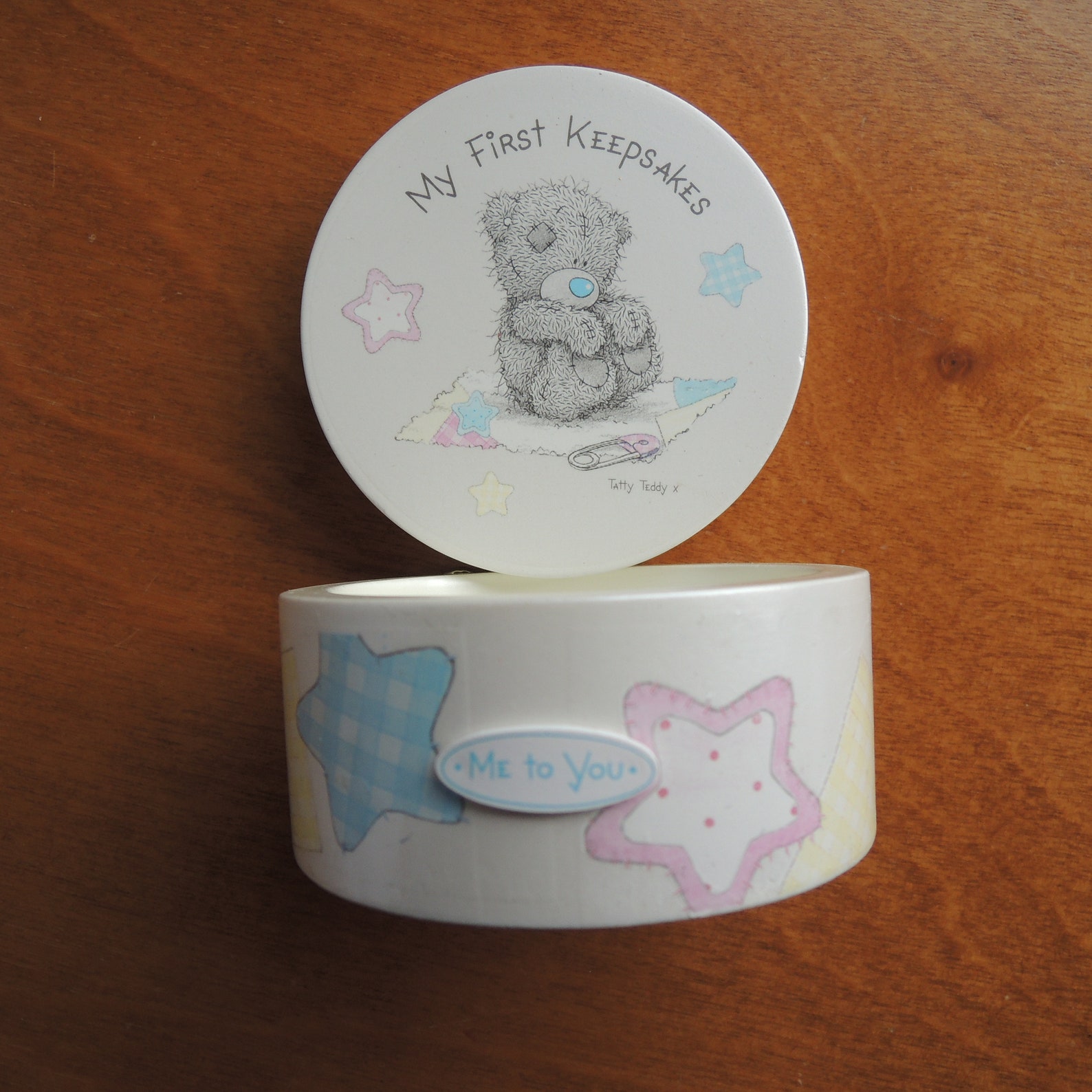 Trinket Dish Tatty Teddy My First Keepsakes New in Box Rare Vintage ...