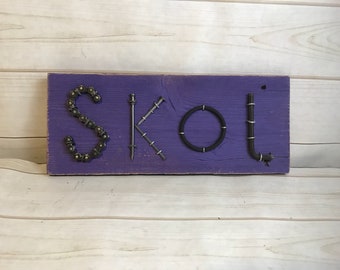 Skol sign | Etsy