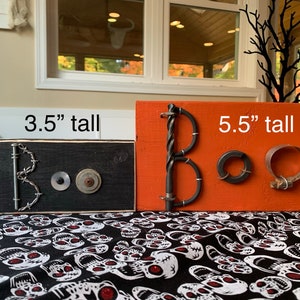 Halloween Decorations, Boo, Halloween Decor, Orange Boo for Decorating ...