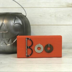 Halloween Decorations, Boo, Halloween Decor, Orange Boo for Decorating ...