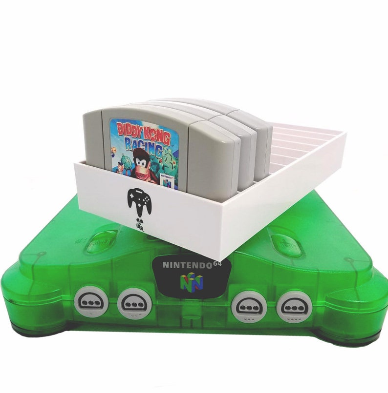 Nintendo 64 Game Organizer Super Mario N64 3D Print | Etsy