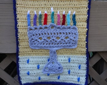 Crochet Menorah Pattern - Etsy