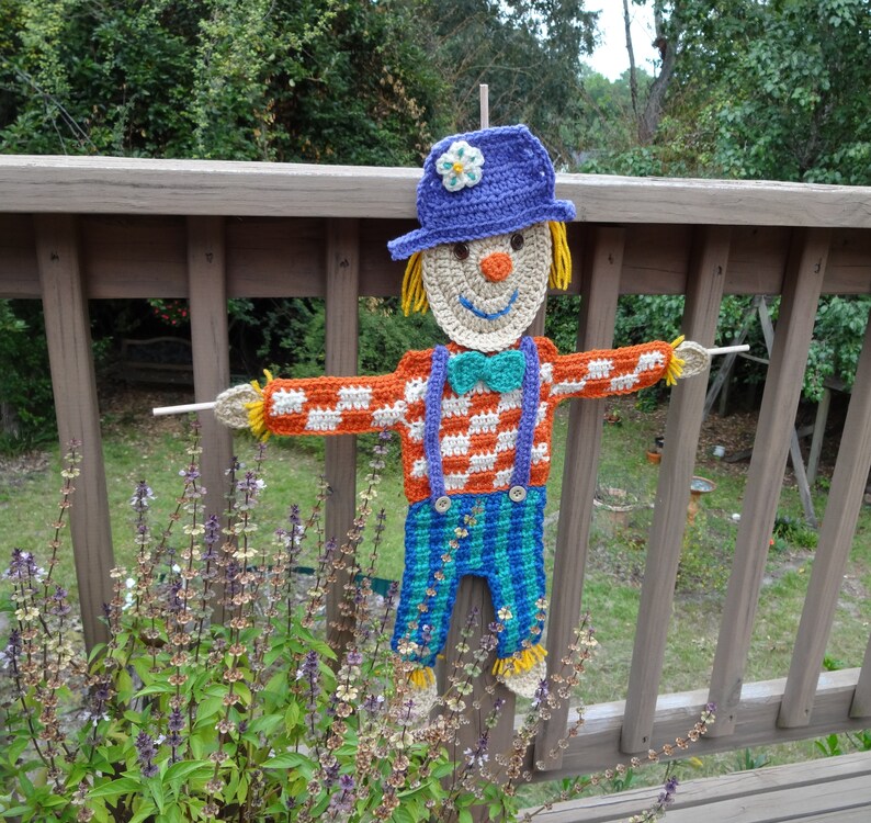 Scarecrow Crochet Pattern - Etsy