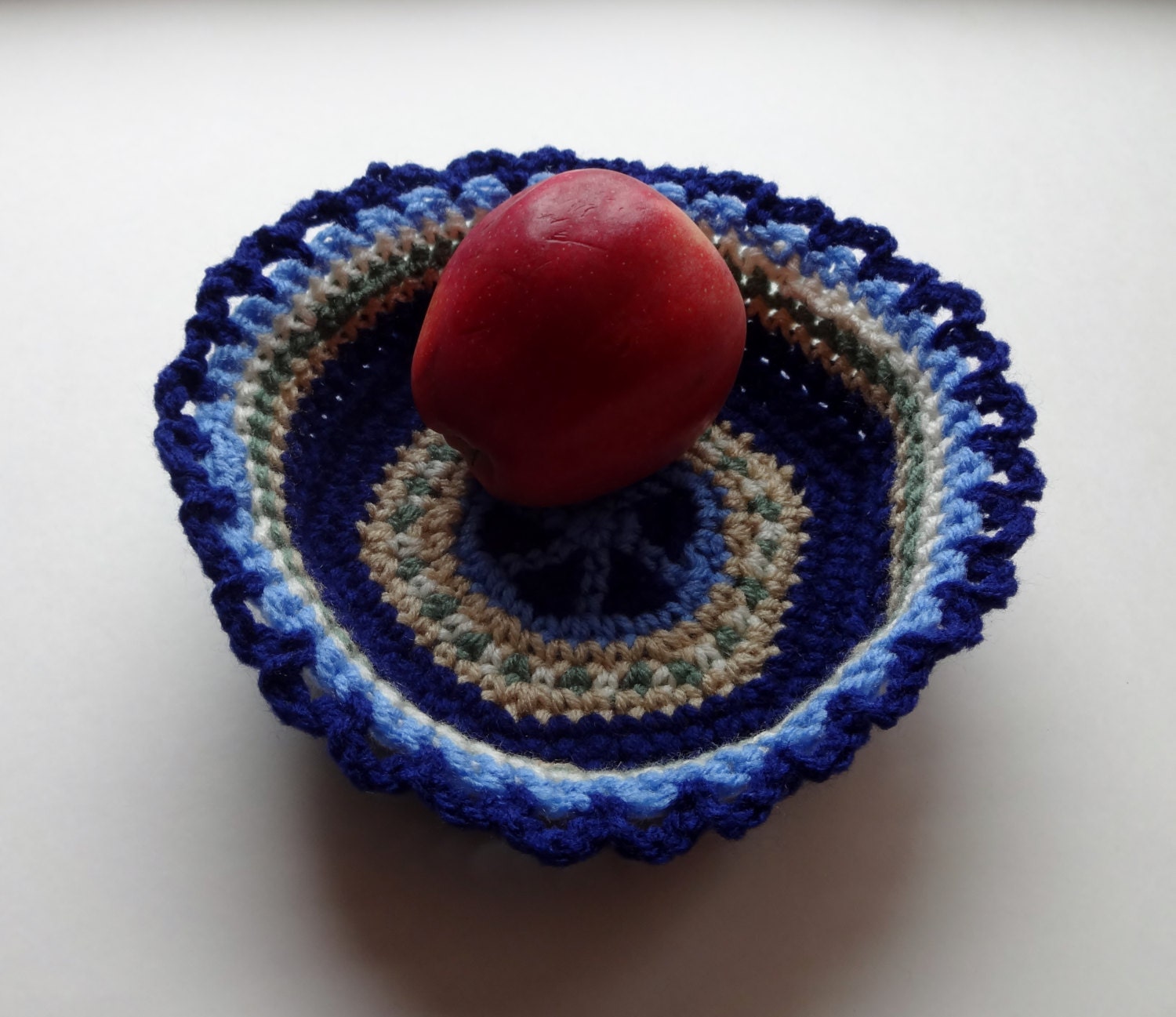 Small Tapestry Basket Crochet Pattern - Etsy