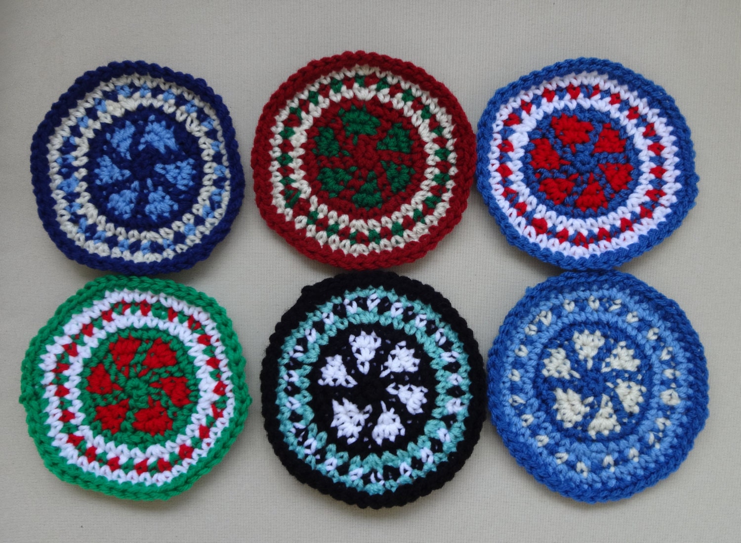 Small Tapestry Mat Crochet Pattern - Etsy