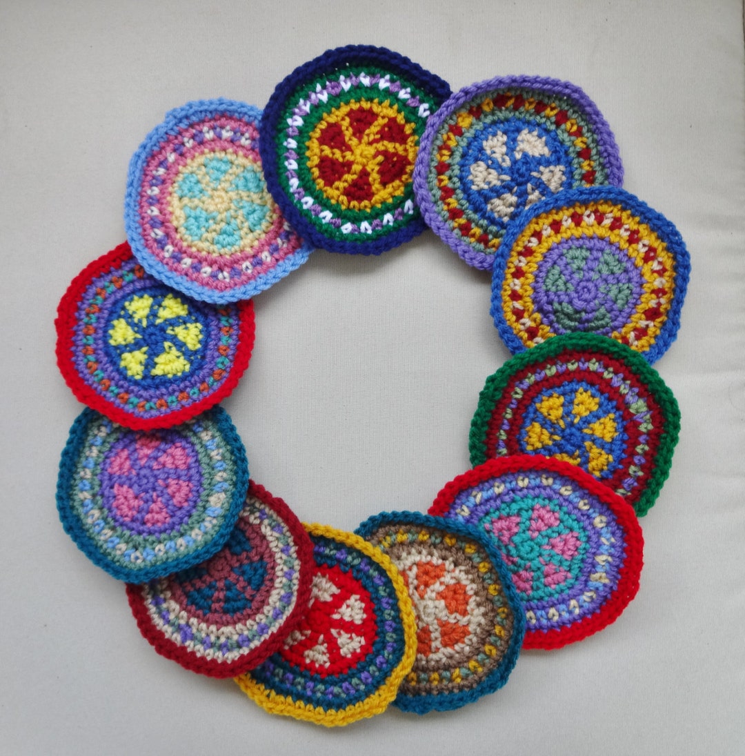 Small Tapestry Mat Crochet Pattern - Etsy