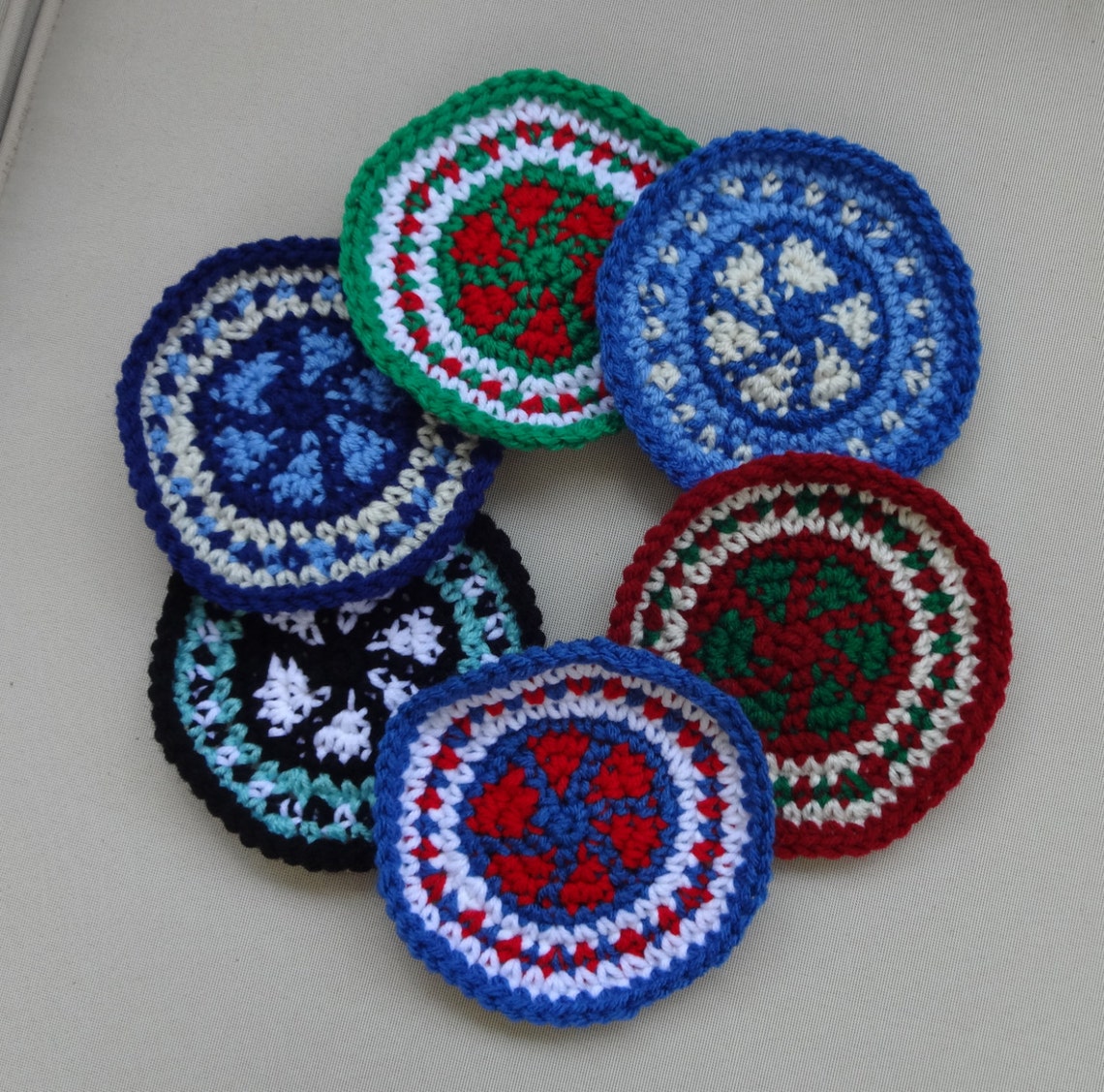 Small Tapestry Mat Crochet Pattern - Etsy